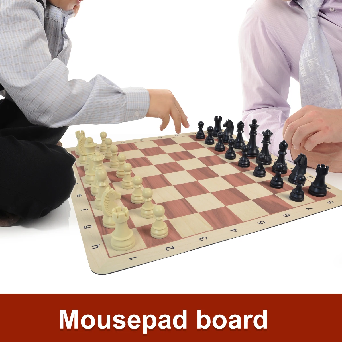WG-QP56 Chess Board - Standard Rubber Mousepad for Tournaments