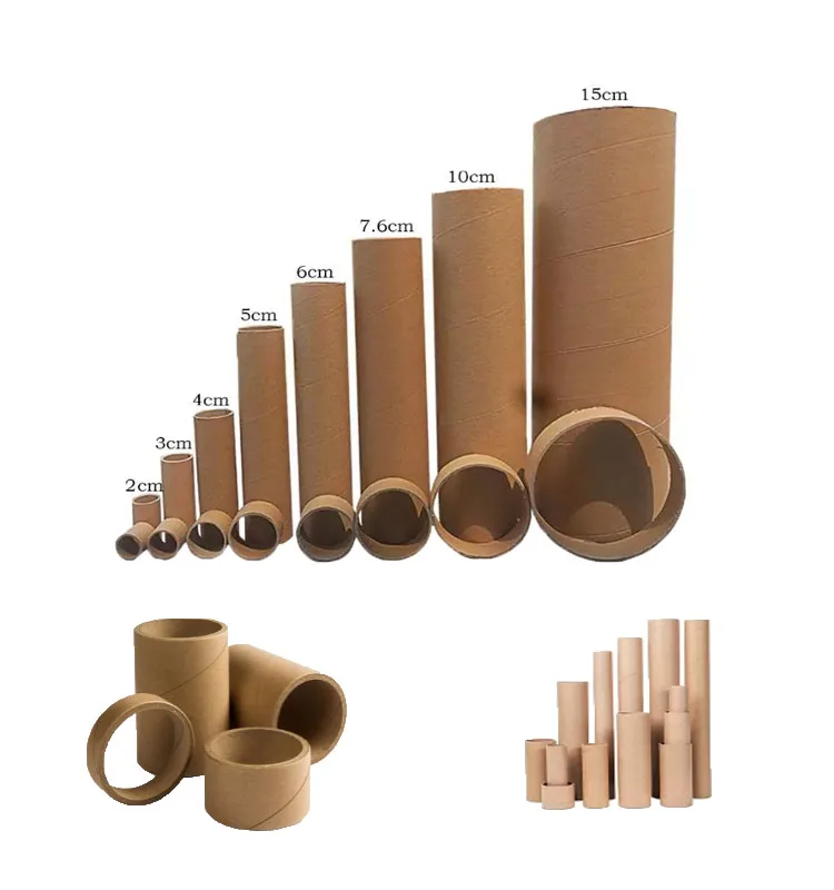 Spiral Kraft Cardboard Paper Core Tube Making Machinery
