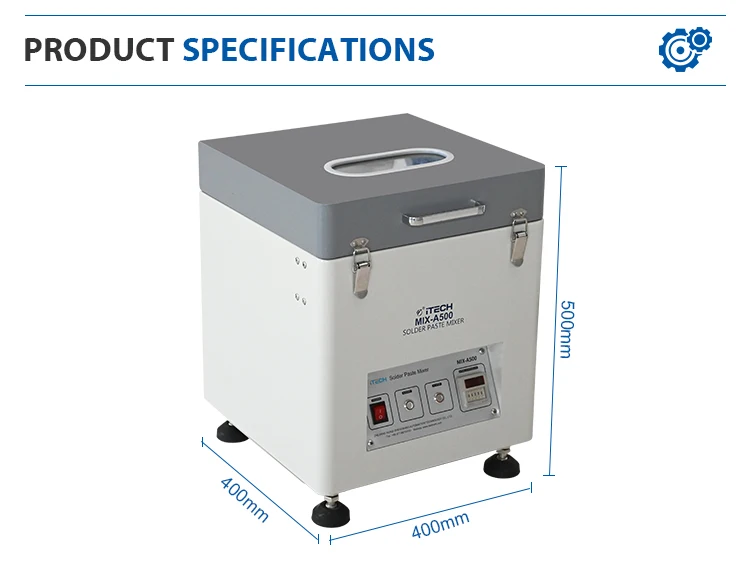 Smt Mixing Equipment MIX-A500 Automatic Solder Paste Mixer New Style ...