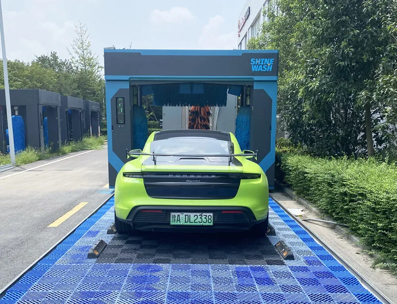 Fully Automatic Intelligent Roller Car Wash Rotating Brush Machine ...