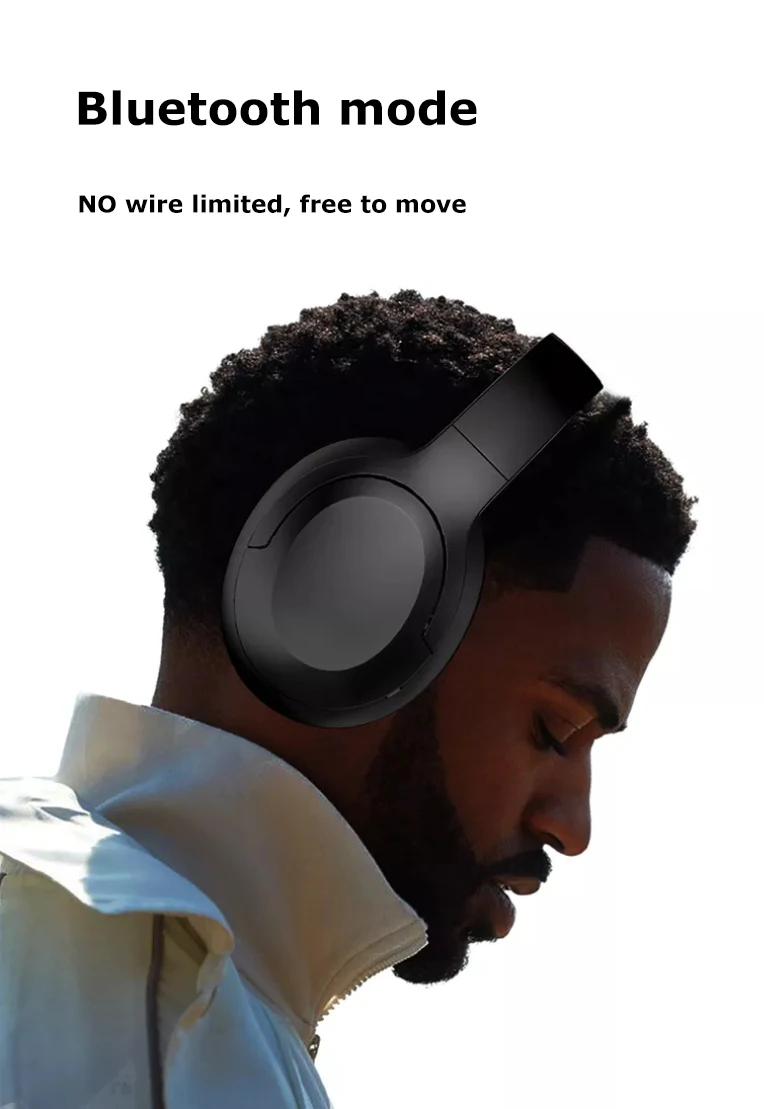 Brand Ulisten European Standard Ce Rohs Bass Audio Bt Over-ear Active ...