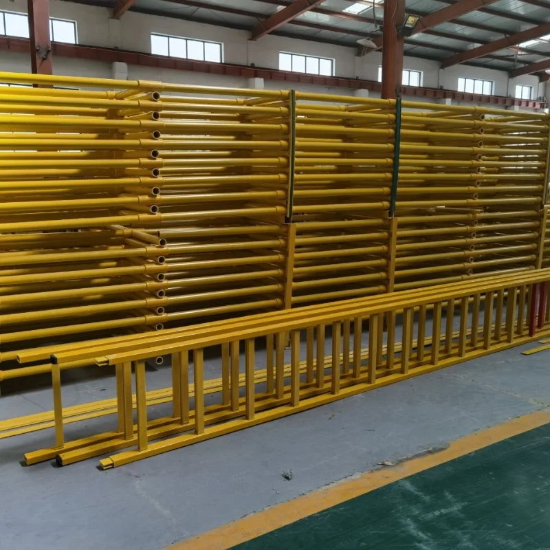 FRP GRP Platform Stair Handrail Fiberglass Pultrusion Composite ...