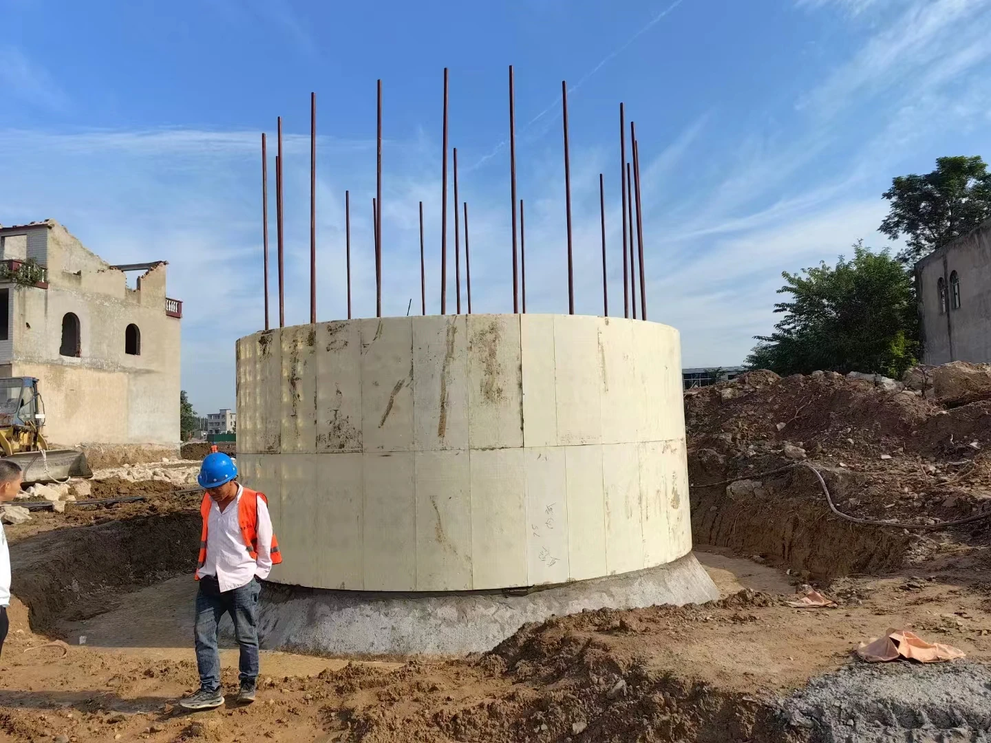 Crash Wall Molds For Concrete Formwork - 80mm Abs Plastic, Oem