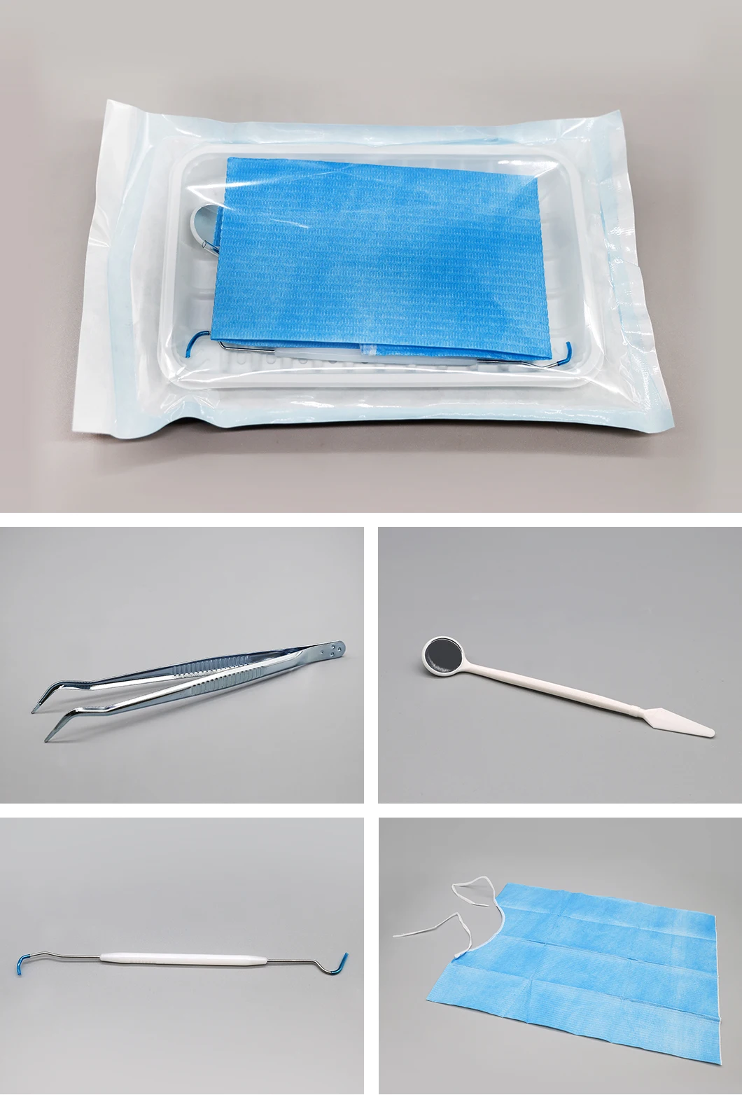 Dental Examination Kit Stainless Steel Dental Instruments Set Dental ...