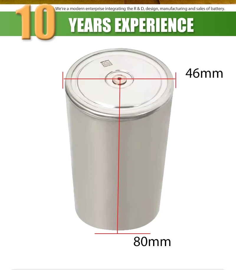 4680 Lithium Battery - High Capacity for Electric Vehicles