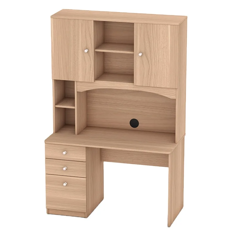 Computer Table Wooden Bookshelf Home Office Furniture Bookshelf Study ...