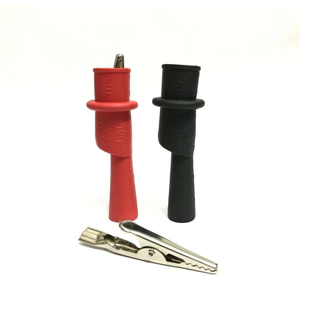 Insulated Alligator Clips - Reliable Multimeter Probes