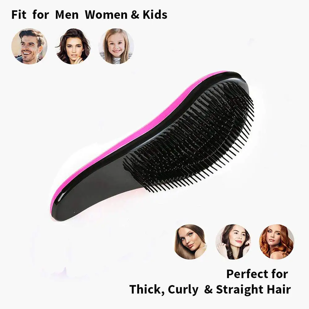 Detangler Tangle Free Hair Brushes Knot Free Detangling Combs For Women ...
