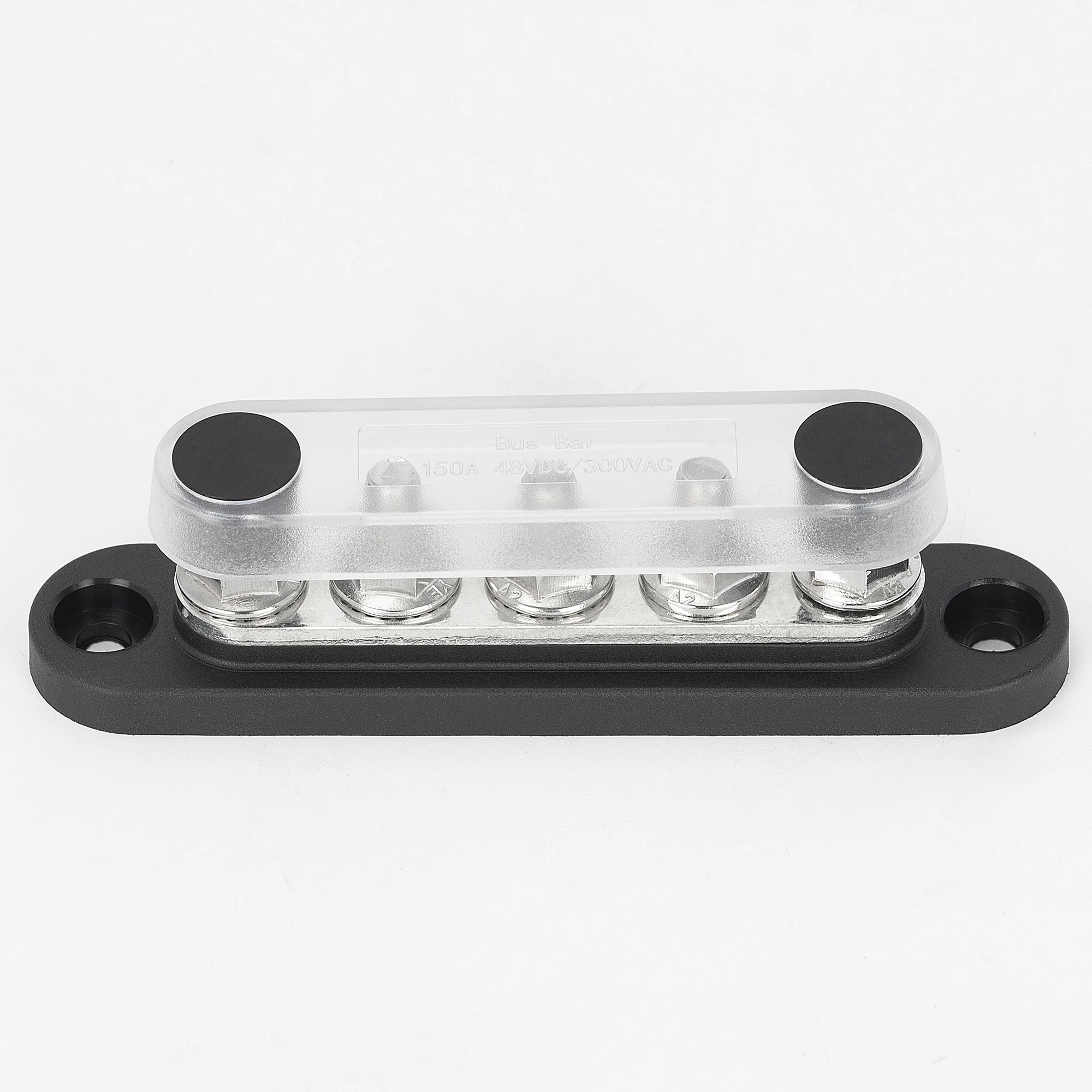 150A Terminal Busbar M6 Pure Copper Tin Plated Block UL94-V0