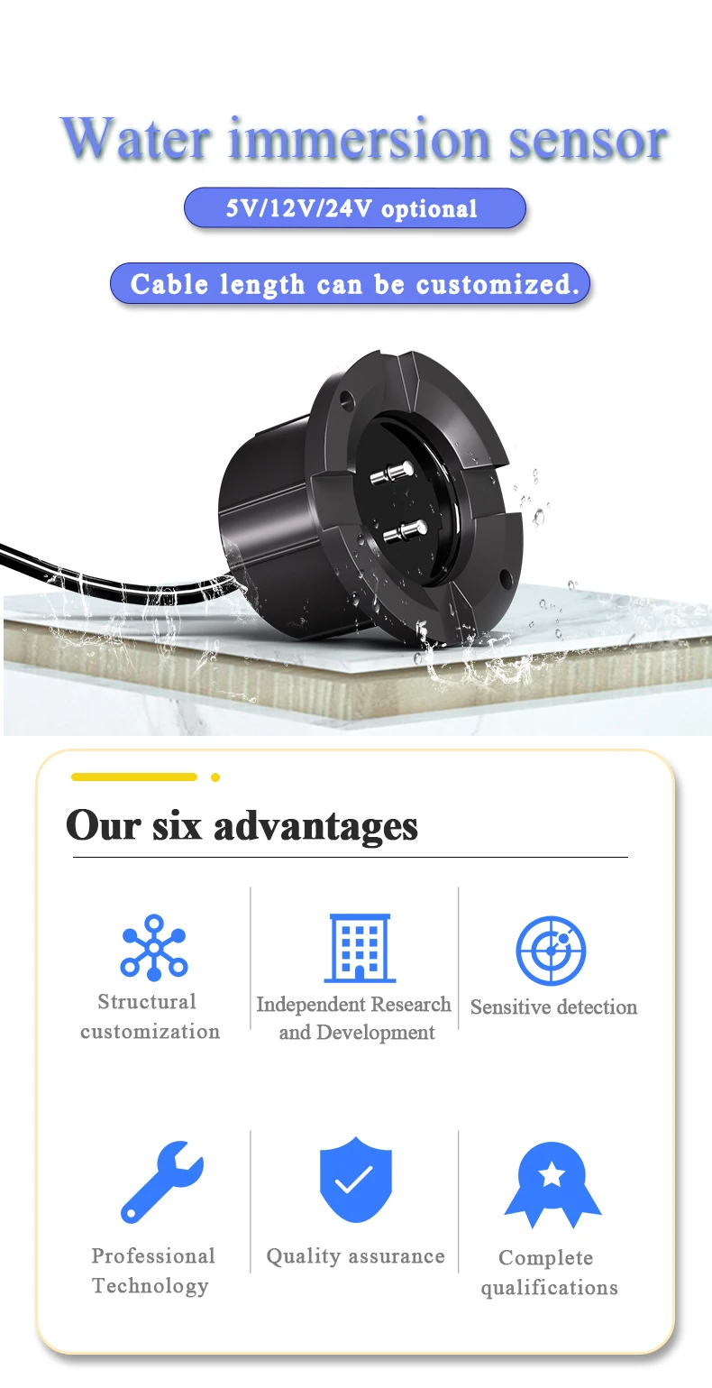 Portable Wall Leak Detector with Water Sensor Alarm Portable Alarm ...