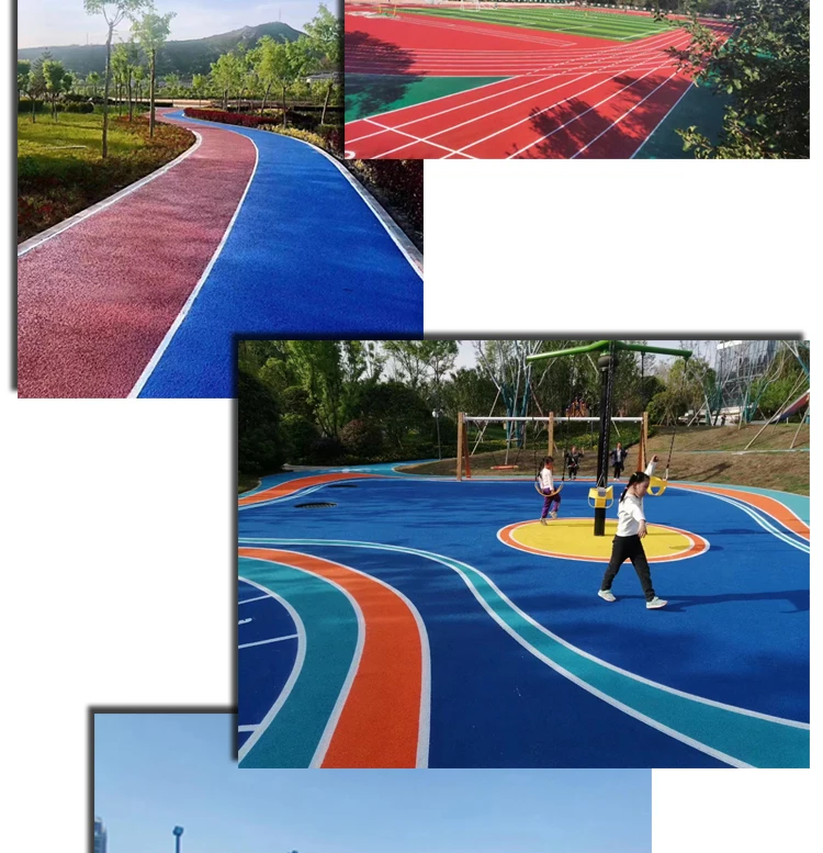 Professional 13mm Thickness Sandwich Synthetic Rubber Running Track ...