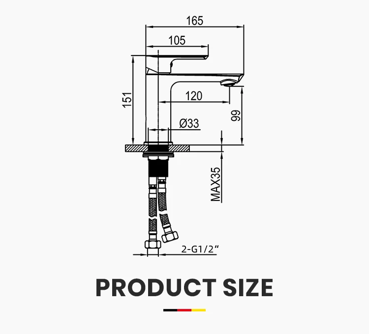 High Quality Watermark Faucets Bathroom Basin Water Brass Valve Faucets ...