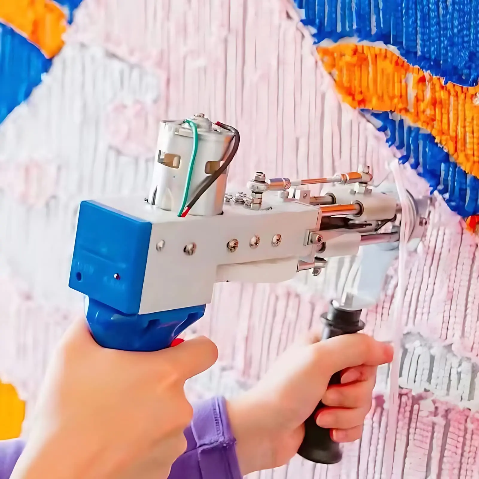 Tufting Gun Starter Kit With Carpet Trimmer Carpet Tufting Gun Tufting ...