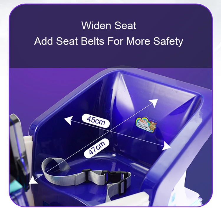 Indoor 3D Interactive Coin Operated Kiddie Rides Coin-Operated Children ...