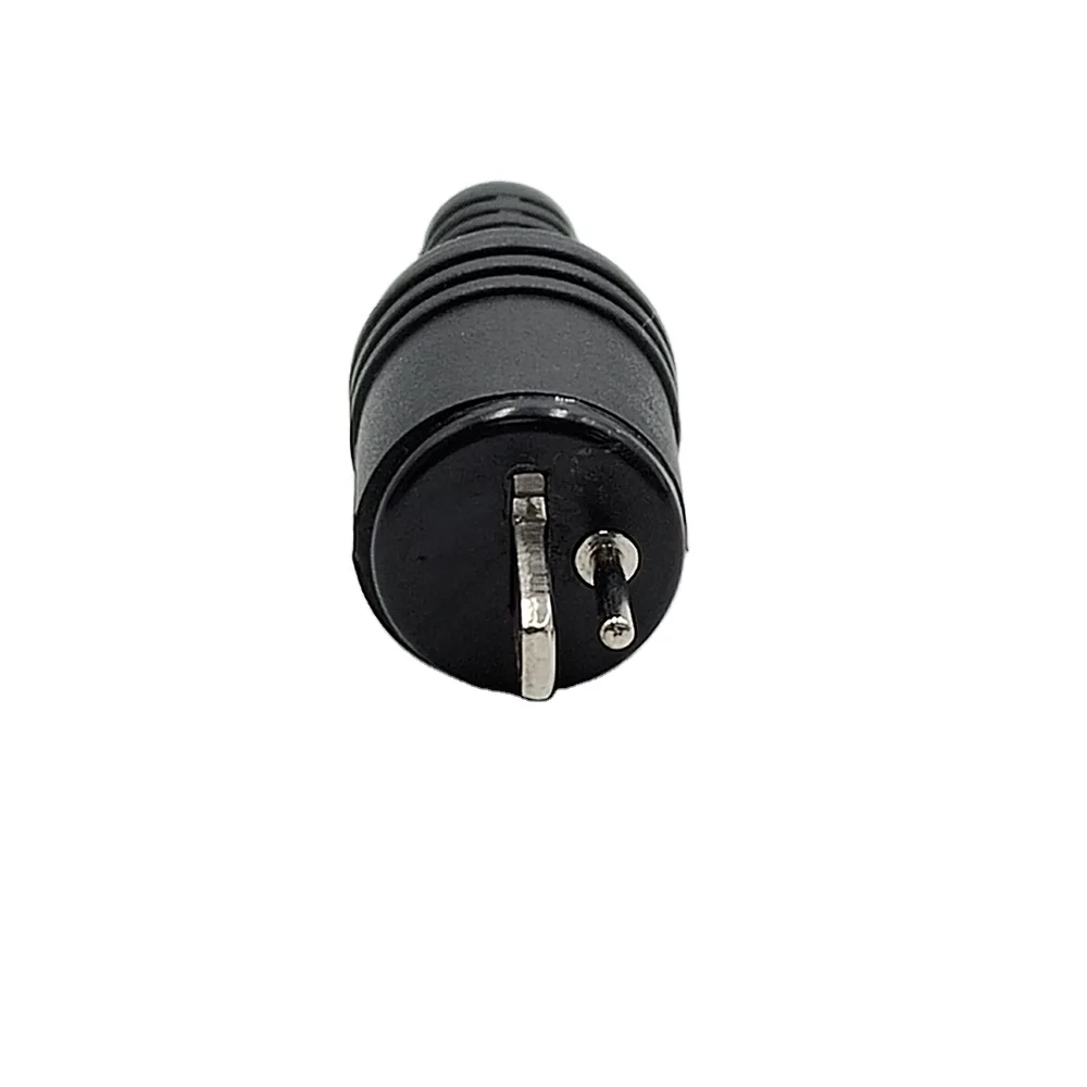 2pin Mini Din Male Jack Round And Flat Pin Plug 2 Pin Din Connector For ...