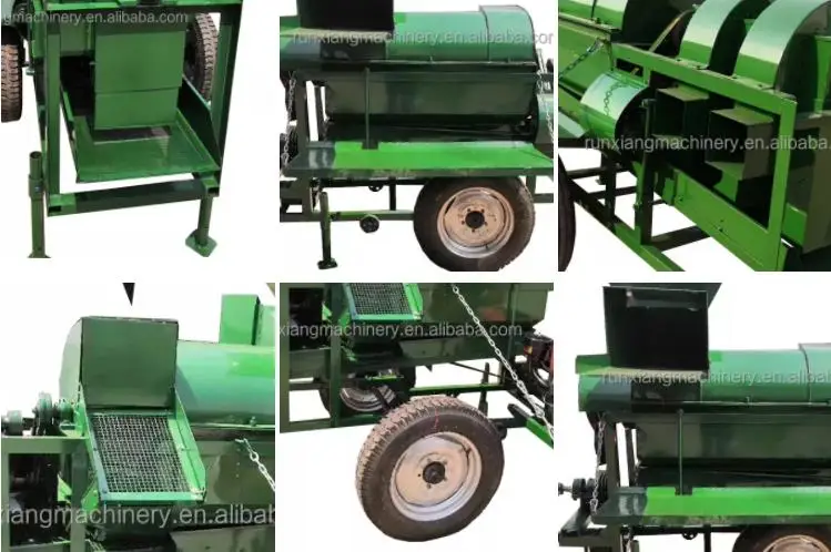 Multifunction Rice Maize Shelling Threshing Machinery Big Corn Sheller ...