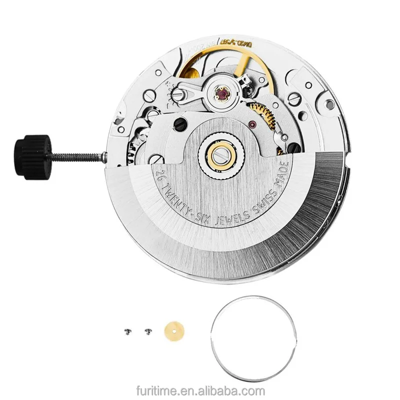 Sw200-1 Automatic Movement Black Date Disk At 6 O'clock Watch Eta 2824 ...
