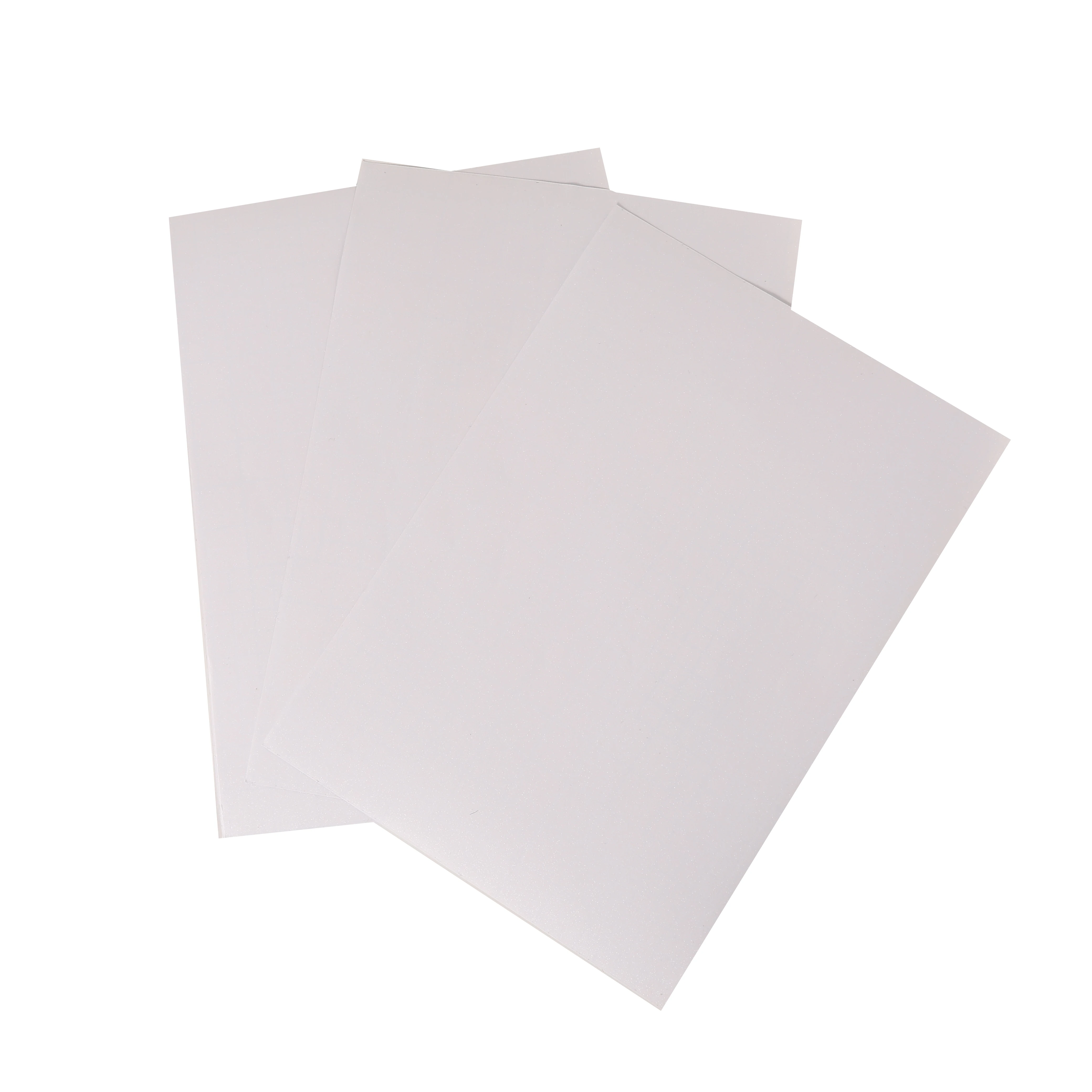 50 Sheets Holographic Overlay Film A4 Lamination Vinyl Sheet Cold ...