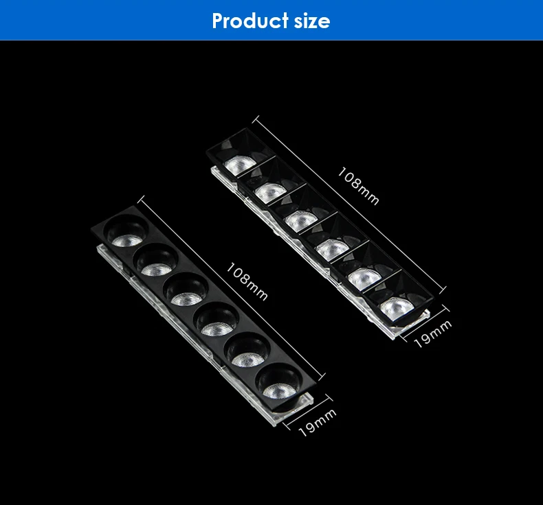 High Quality Indoor 6 Beads Group Led Lighting Lens Pc Material Ceiling ...