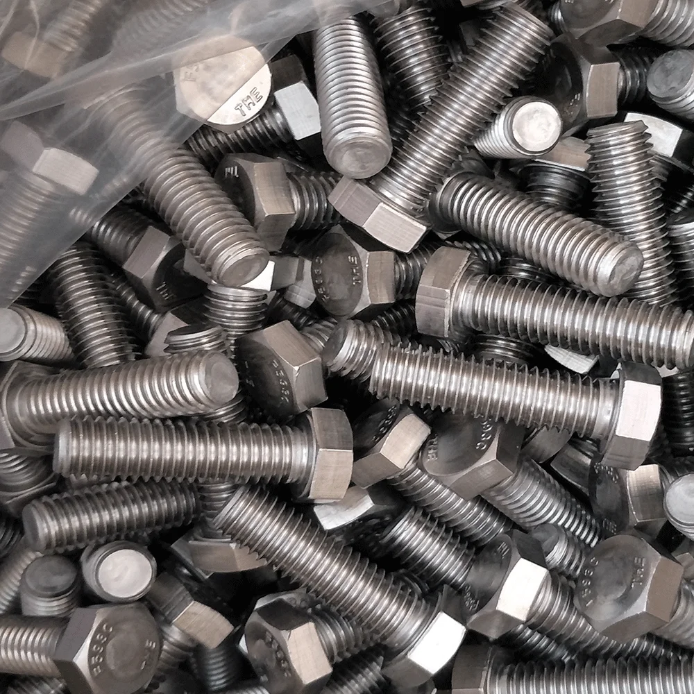 Grade 8.8 Bolt and Nut Screw Washer Din931 Din933 Metric Stainless Steel Galvanized Hex Bolt ...