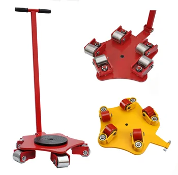 Rotating Transport Cargo Trolley Multi Purpose Dolly Roller With Carry ...