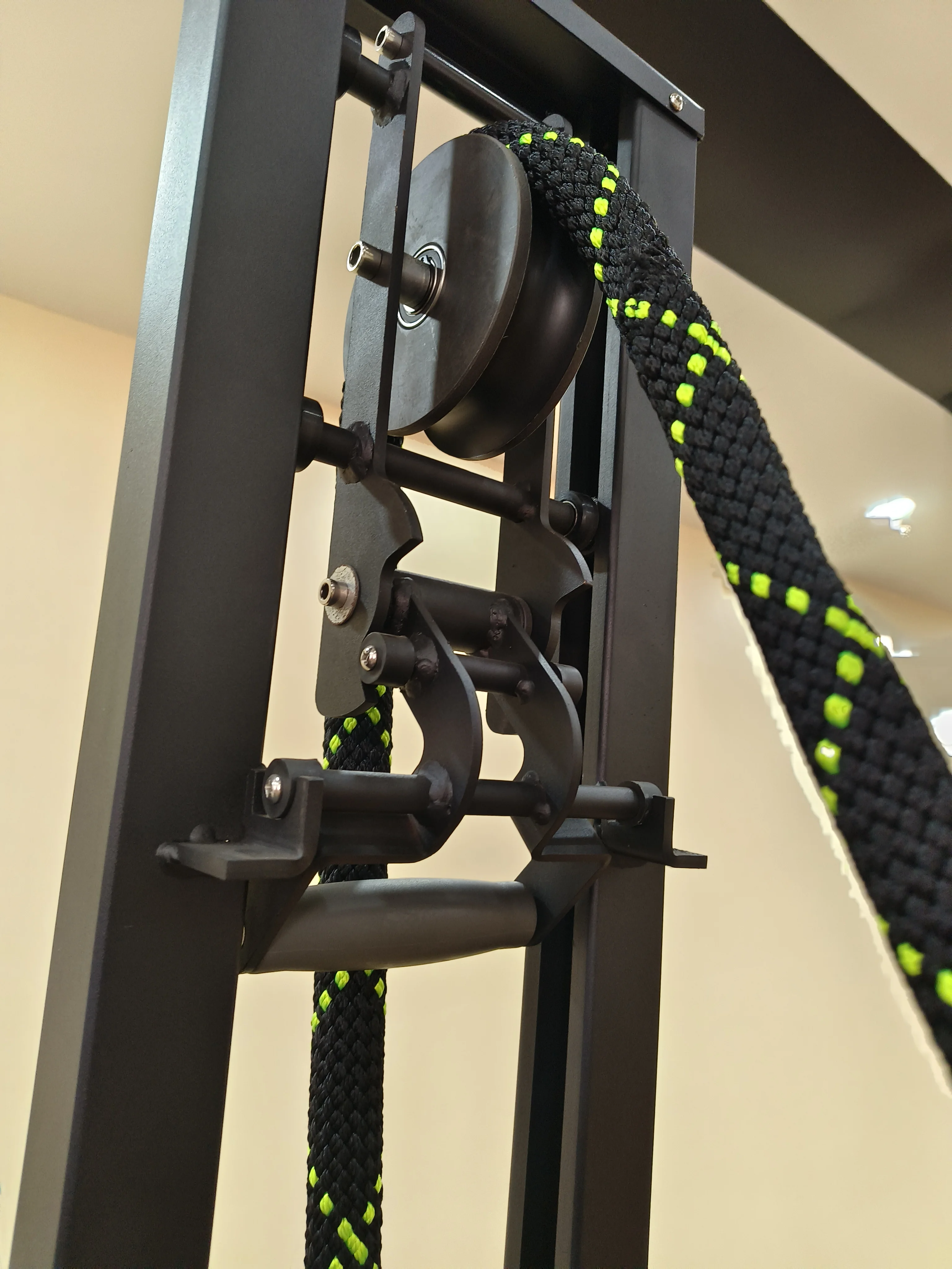 Steel Rope Climbing Machine Pull Trainer and Exercise Equipment for Gym ...