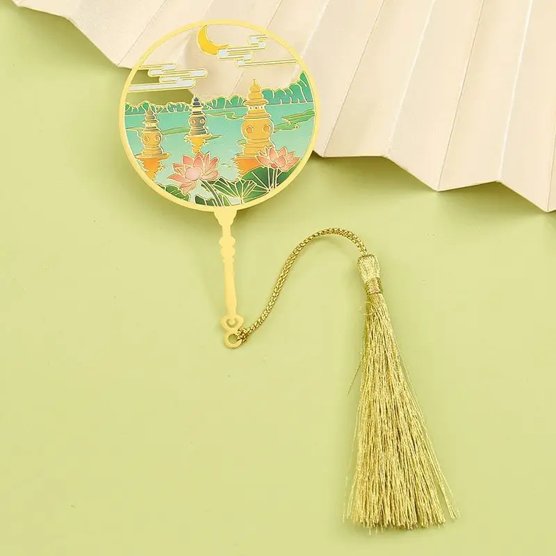 Chinese Style West Lake Great Wall Metal Bookmark Hangzhou Beijing ...