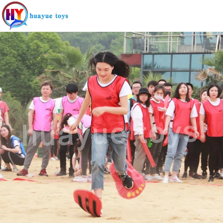 Inflatable Team Building Speed Boots - Fun & Challenge