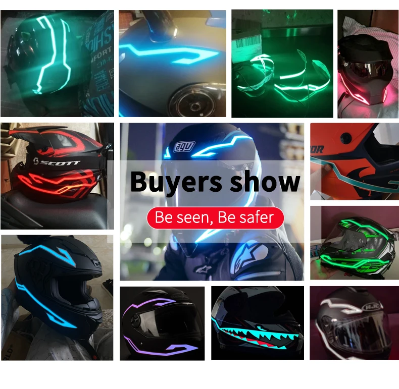 Factory Supplier Customized Helmet Light Strip Glowing Led Strip ...