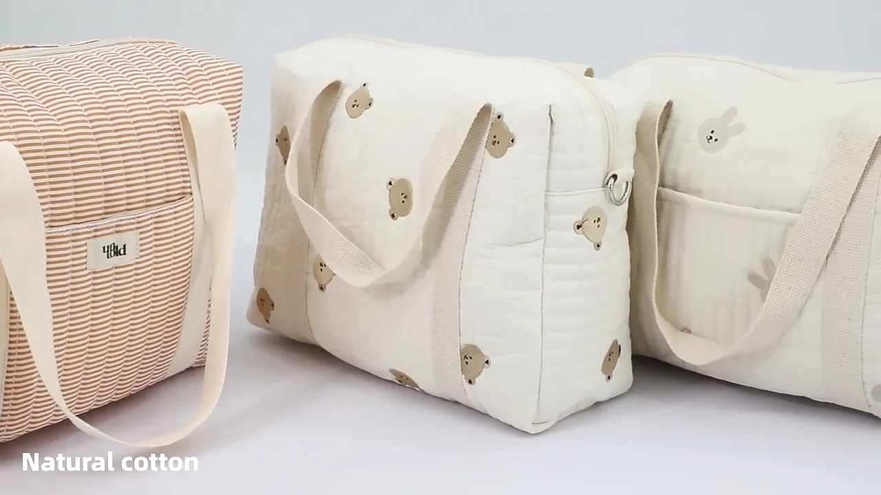 Custom Pink Wet Pocket Nappy Bag Tote Eco-friendly Diaper Pouch ...