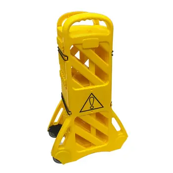 Benc Portable & Expandable Safety Sign Barricade Mobile Barrier ...