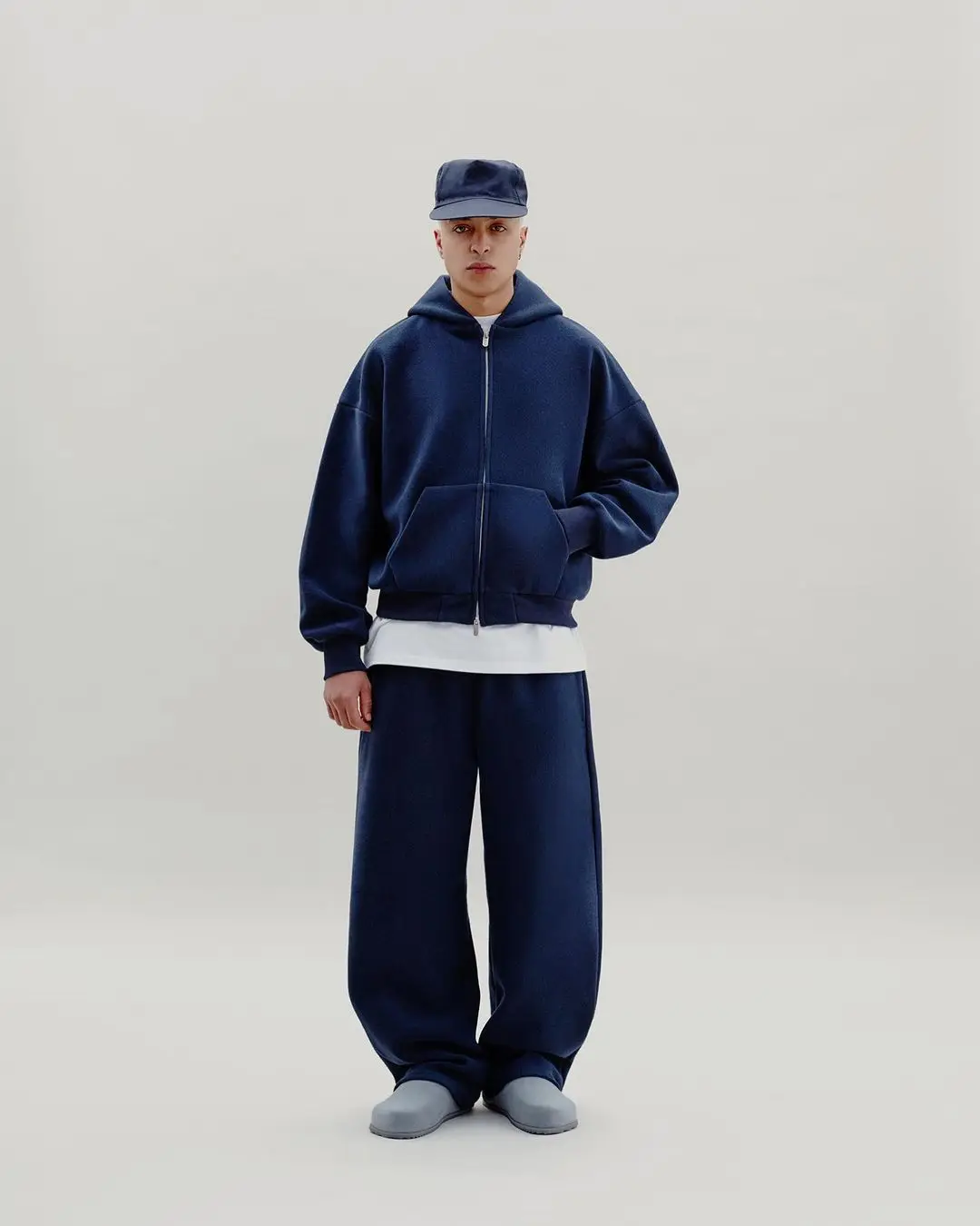 Shop Our French Terry Cotton Blend Sweatpants & Hoodie Set