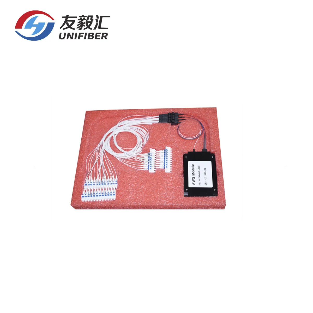 40/48 Channel 100ghz Athermal Awg Dwdm Mux/demux Flat-top Lc/upc - Buy ...