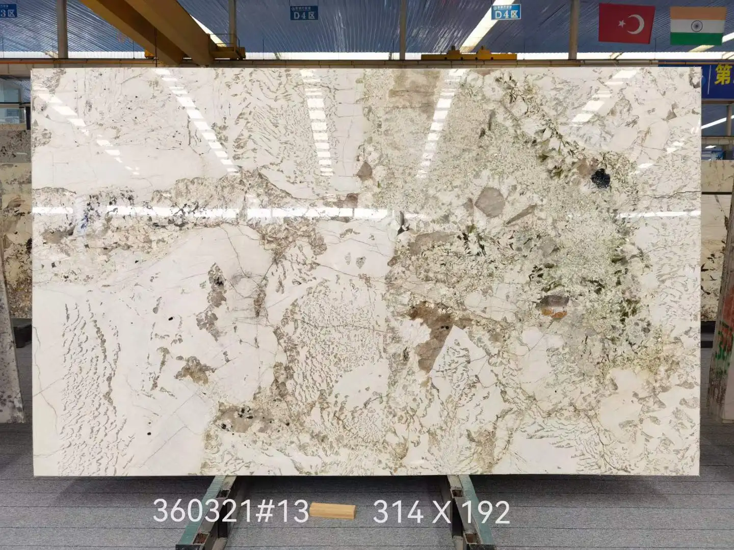 Luxury Backlit Raw Patagonia Quartzite Slab for Custom Countertops ...