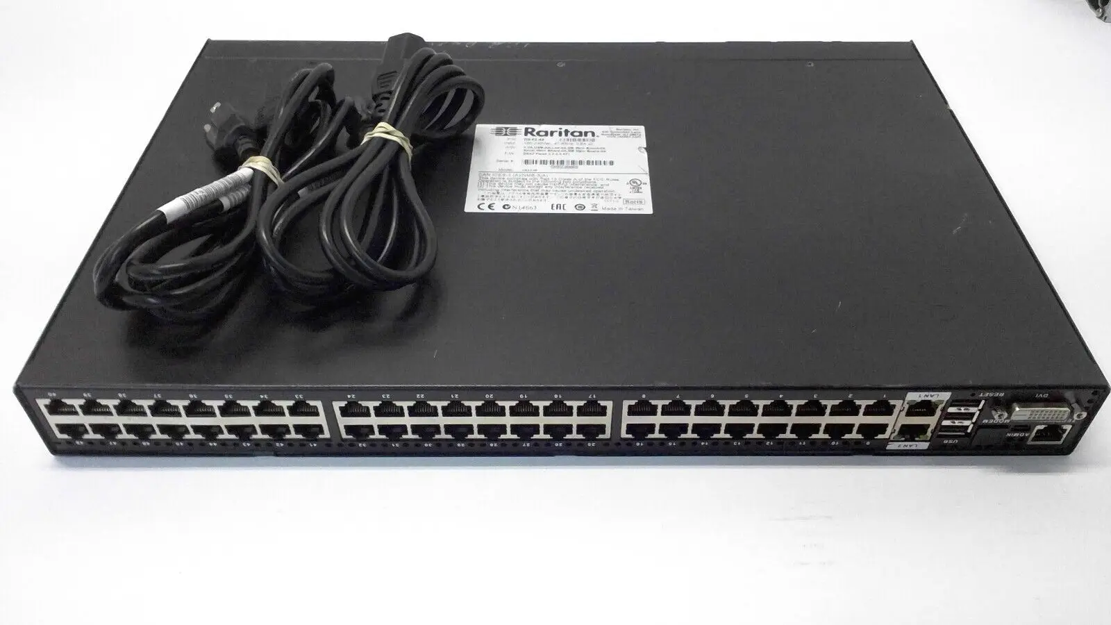 Rari Tan Dominion SX II DSX2-48 48-Port Serial Console Terminal Server ...