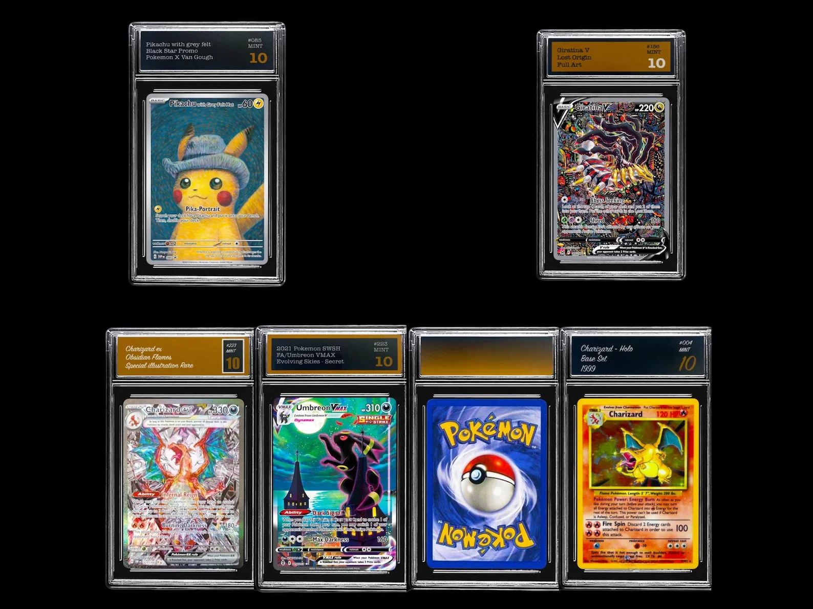 Psa Card Slab Cases For Trading Cards Protector Case Acrylic Clear ...