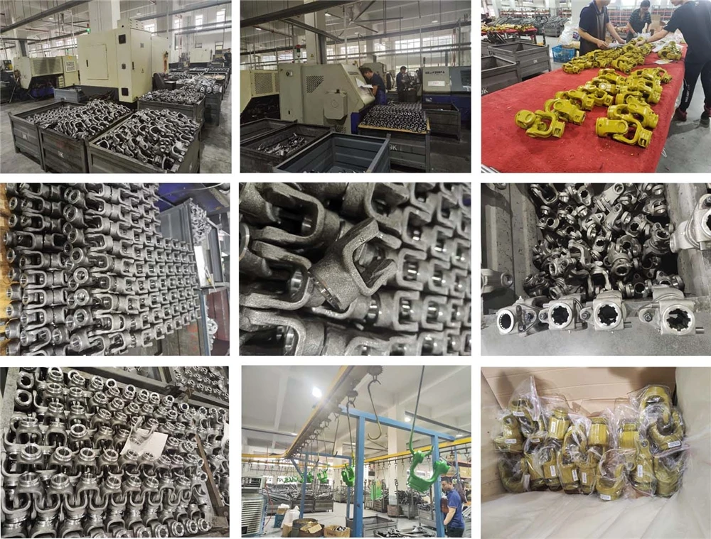 Forged Steel Hard Slip Yoke Flange Spline Coupling Drive Shaft Parts ...