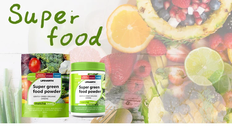 Super Green Food Powder - Boost Energy & Enhance Health