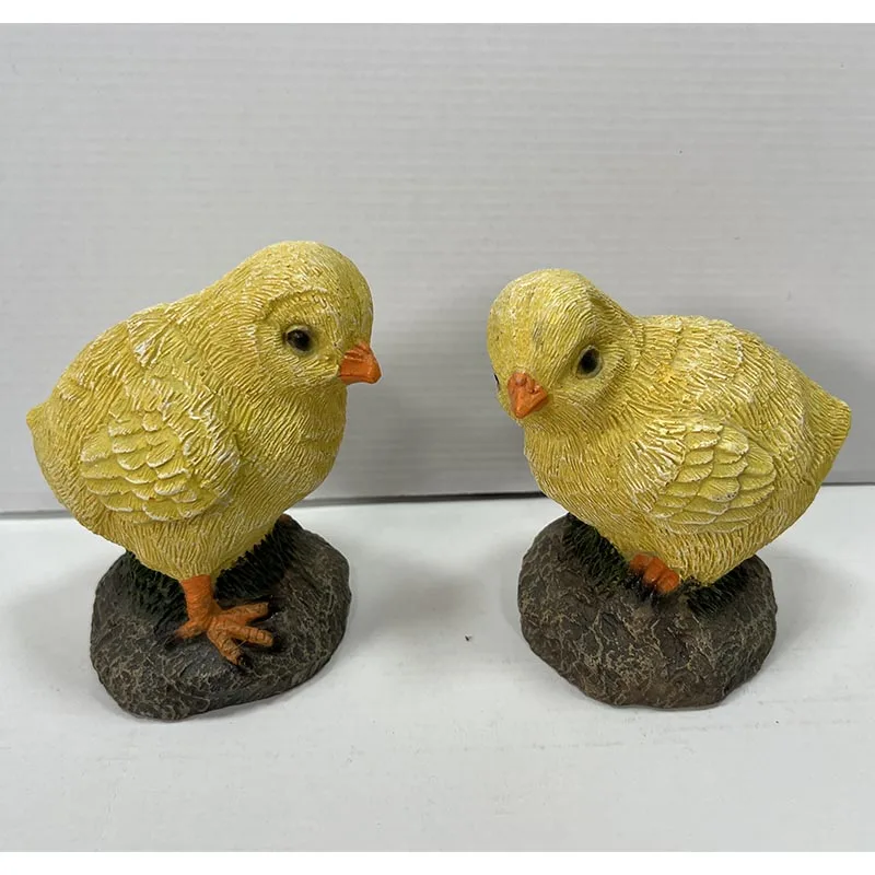 Chick Resin Figurines Sculpture Crafts Outdoor Decoration New Anime ...