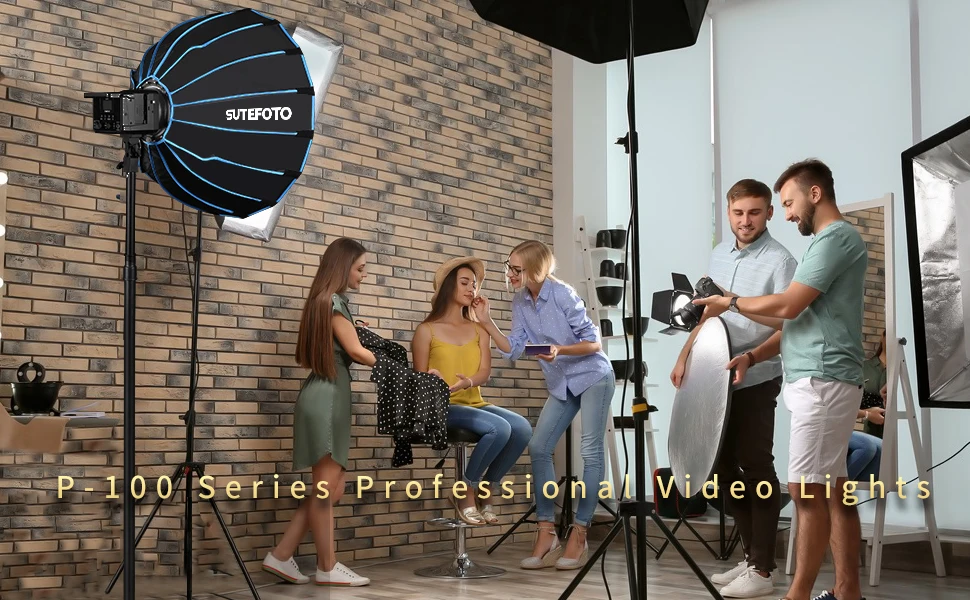 Sutefoto P100 Rgb Continuous Video Shooting Light 2800k-10000k 100w Led ...