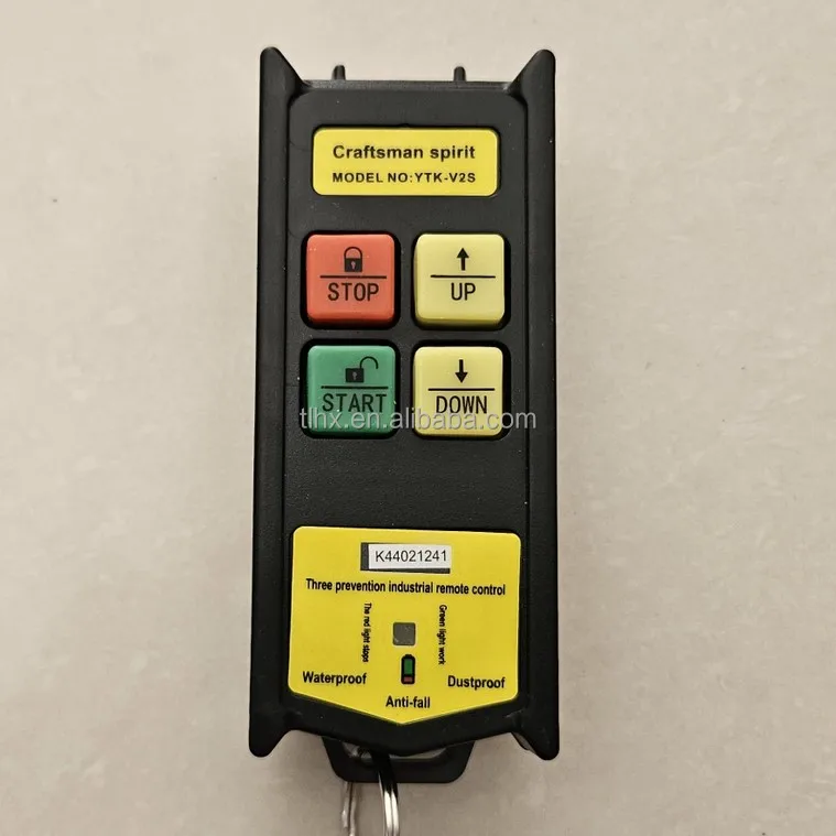 YTK-V2S 220V Wireless Remote Controller for Mini Electric Hoists - Dust ...