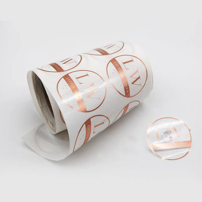 Customized Gold Foil Stickers for Promotions & Cosmetics