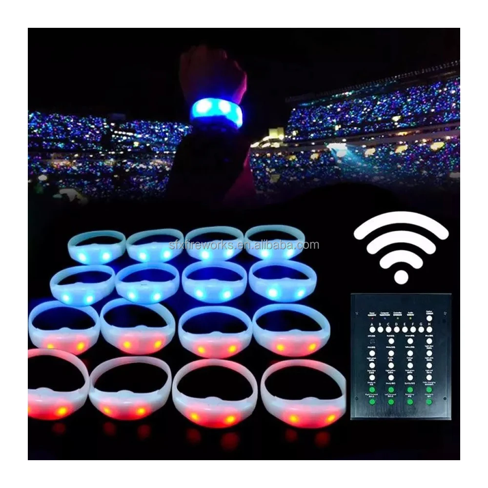 LED Wristband - Sound Activated Party Light Bracelet