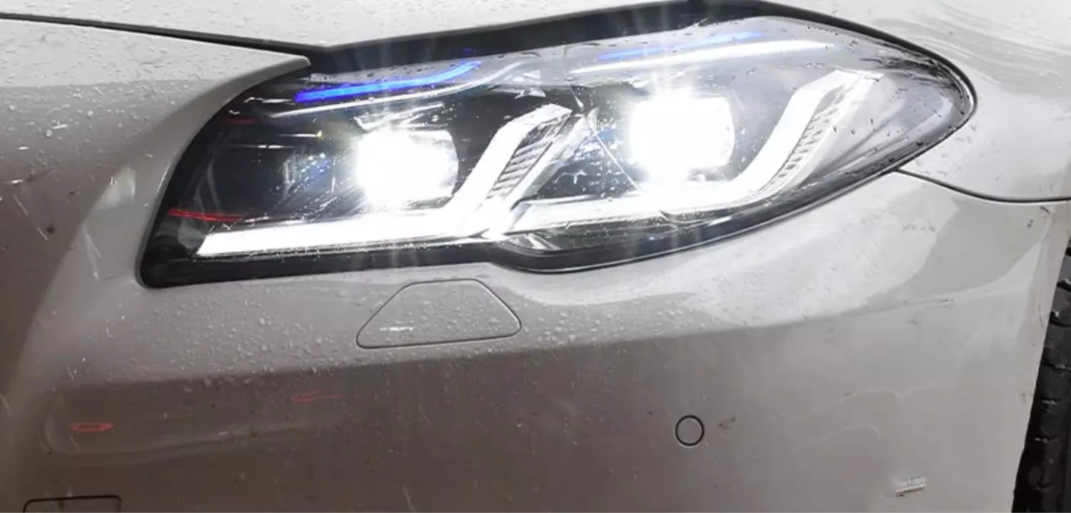 Best F10 Headlight for BMW F10 LED Upgrade - Blue Eyebrow