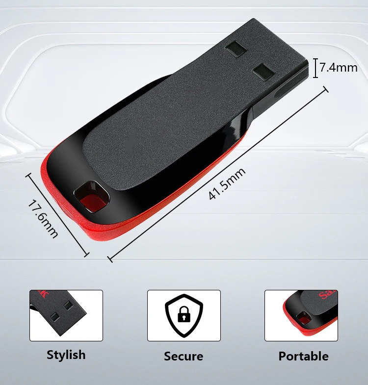 100% Original Disk Genuine Warranty3 Years USB Flash Drive