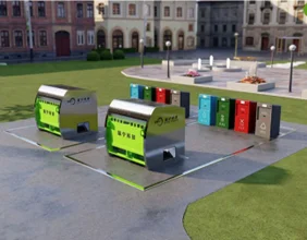 Rnkj Smart Underground Garbage Bins Waste Container Collection System ...