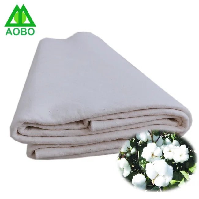 100% Organic Cotton Batting - Perfect for Blankets