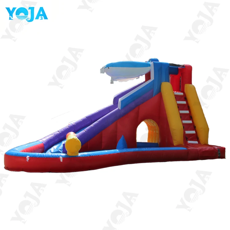 Water Slide Commercial Pvc Tarpaulin Inflatable Climbing Bouncy Slide ...