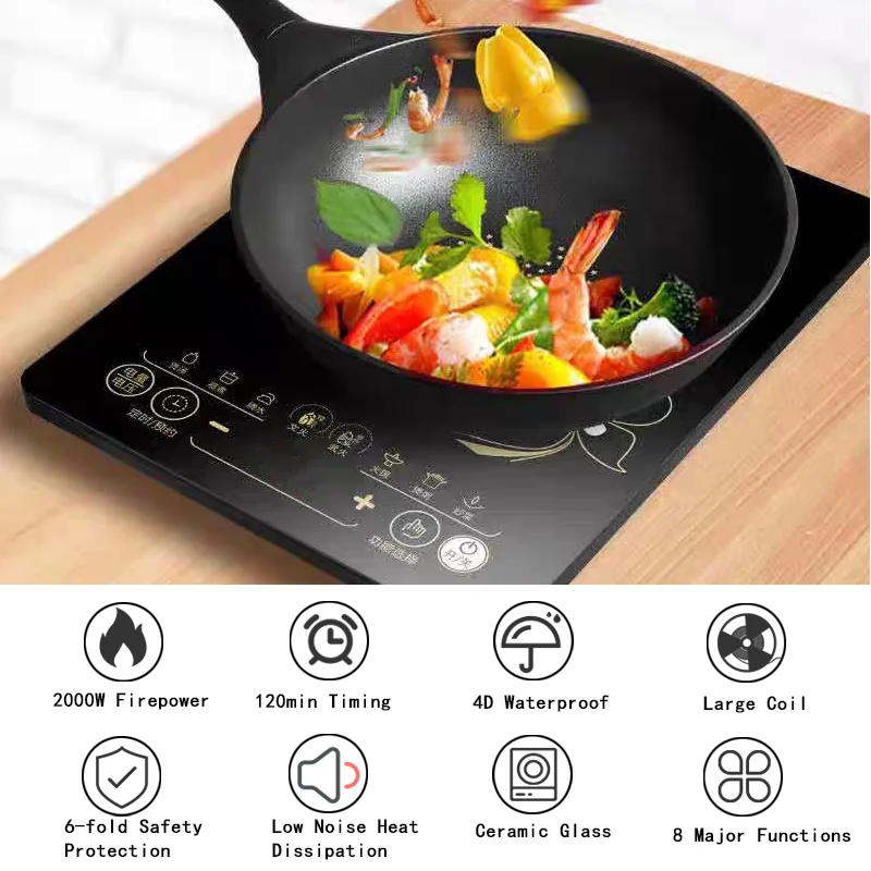 2000 Watt Induction Cooktop - Efficient Cooking Solutions