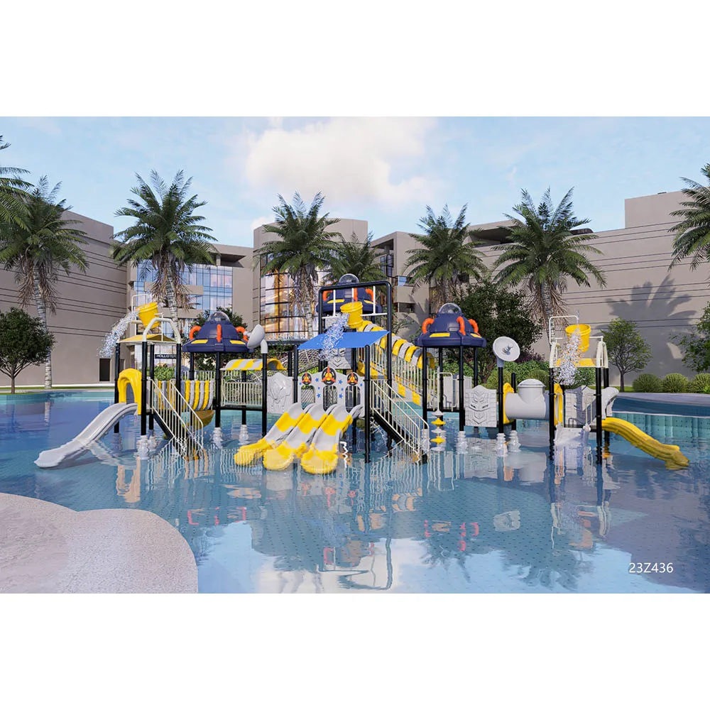 Fun and Safety at Children’s Water Playground Equipment